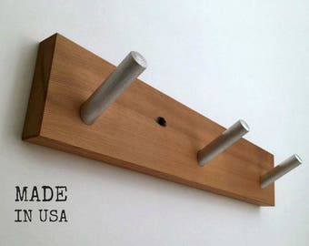 Wall mount coat rack | Etsy