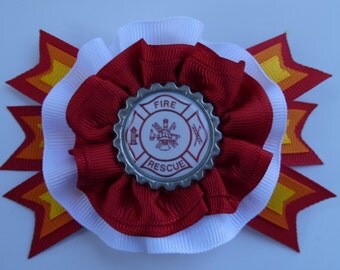 Firefighter ribbon | Etsy
