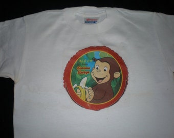 Curious george shirt | Etsy