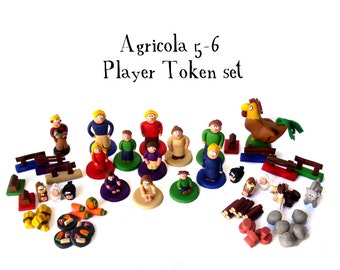 Custom Meeples and Handmade Board Game Tokens by epicycledesigns