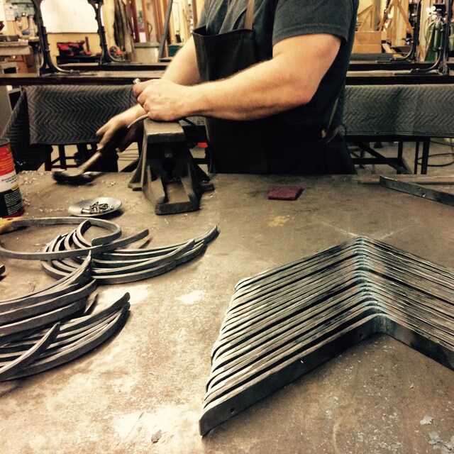 Blacksmith Forged Wrought Iron Furniture & by ArtisansoftheAnvil