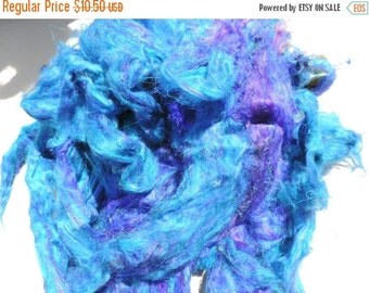 Blue silk ribbon | Etsy