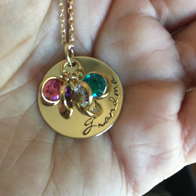 Personalized Hand Stamped Jewelry Custom Mommy by IntentionallyMe