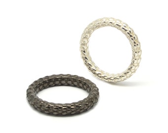 Silver snake ring | Etsy