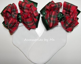 Tartan socks | Etsy