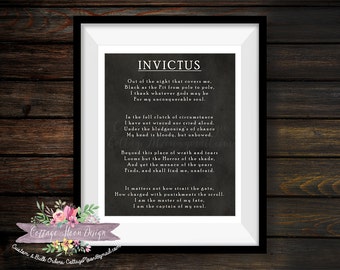 Invictus | Etsy