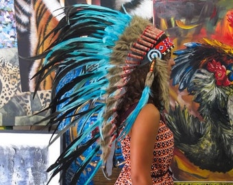 Indian headdress | Etsy