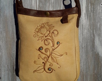 Leather pyrography | Etsy