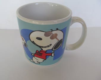Snoopy cup | Etsy