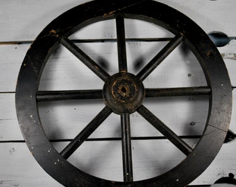 Wooden wagon wheel | Etsy