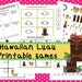 30 Hawaiian Luau Games Download. Games and Activities in PDF