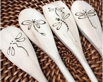 Pyrography spoons | Etsy