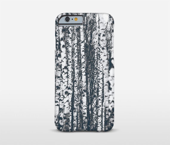 Tree Phone Case Birch Forest Nature Phone Case Landscape