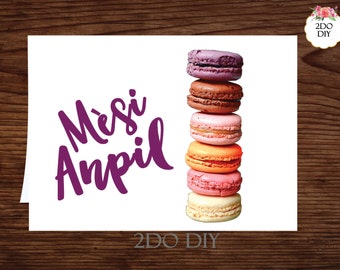 JW Card Printable Card Haitian Creole Thank You