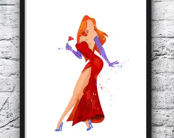 Jessica rabbit | Etsy