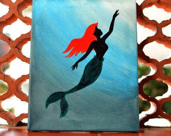Ariel painting | Etsy