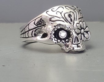 Sugar skull diamond | Etsy
