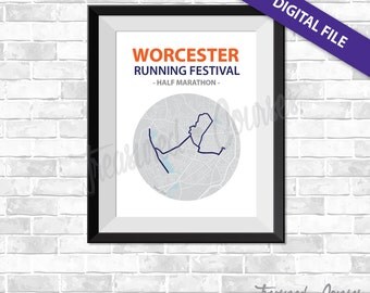 Customized maps by TreasuredCourses on Etsy