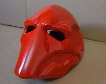 Red hood mask | Etsy