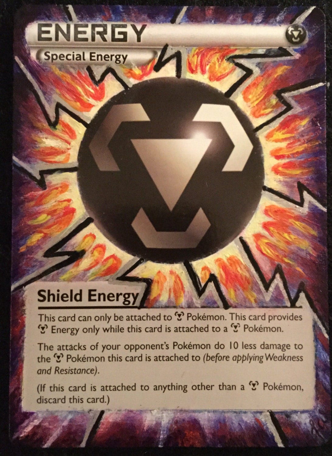Shield Energy card Extended Art Pokemon Card