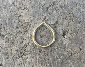 Geometric shape ring | Etsy