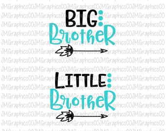 Little brother svg | Etsy