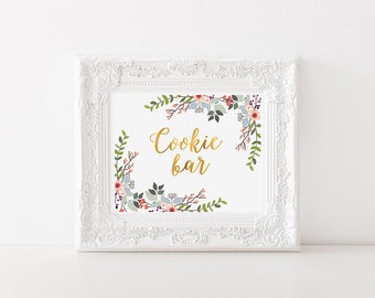 Cookie bar signs | Etsy