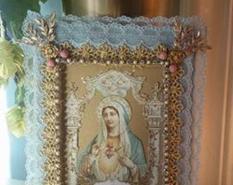 INSTANT DIGITAL DOWNLOAD Virgin Mary Religious Icons 1