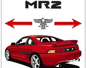Toyota mr2 | Etsy