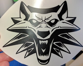 Wolf wall decal | Etsy