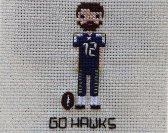 Nfl cross stitch | Etsy