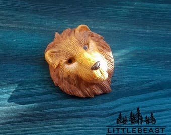 Polymer clay cat | Etsy