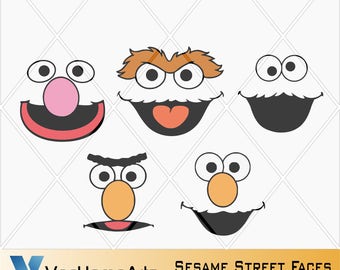 Sesame street svg | Etsy
