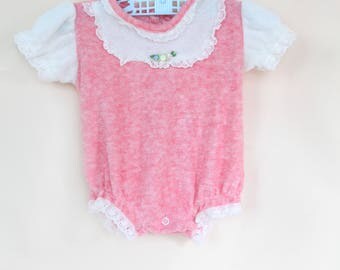 Terry cloth romper | Etsy