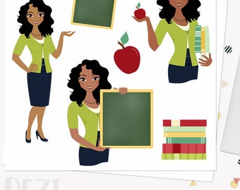 Teaching clipart | Etsy