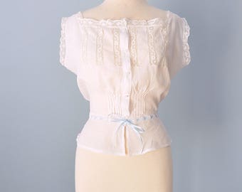 Antique corset cover | Etsy