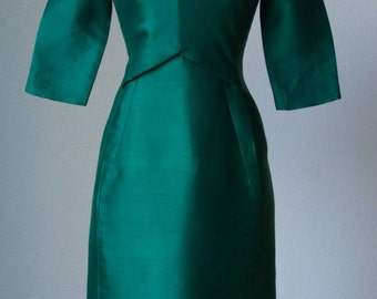 Silk shantung dress | Etsy