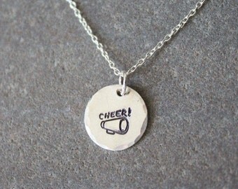 Cheerleader necklace | Etsy