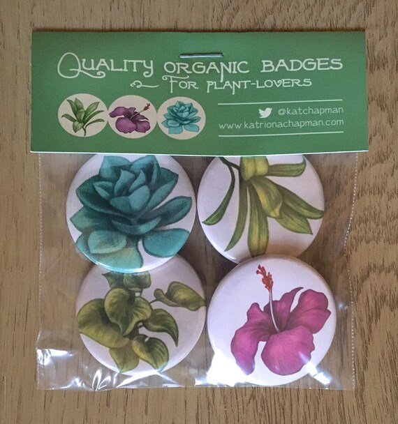 Plant badge set