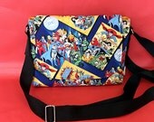 Pop Culture Bags. Handmade comic bags by LouLouandMo on Etsy