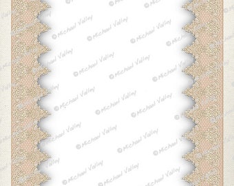 Lace picture frame | Etsy