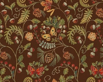 Acorn fabric | Etsy