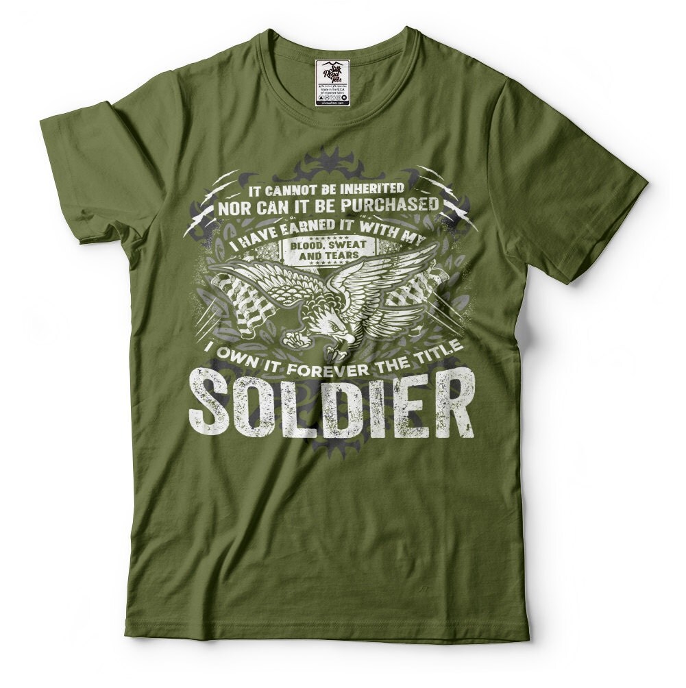 Soldier T-Shirt Gift For Soldier US Soldier Tee Shirt