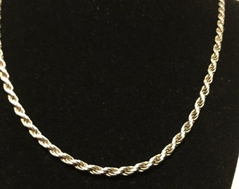 Twist rope chain | Etsy