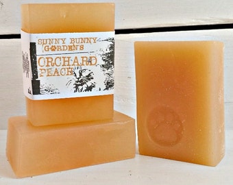 Peach soap | Etsy