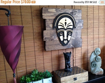 Wall hanging mask | Etsy