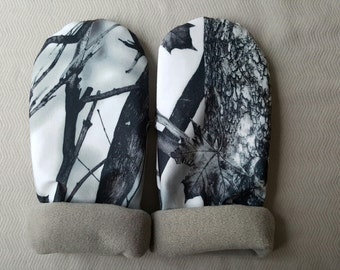 Knitting Pattern PDF Trigger Finger Mittens for Men and