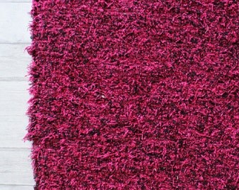 Pink rug | Etsy