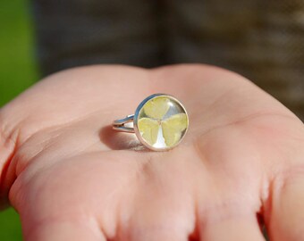 Clover ring | Etsy