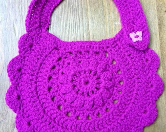 Crochet bib | Etsy